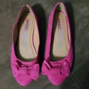 BONGO | Shoes | Bongo Womens Fuchsia Textile Size 5 Flats | Poshmark